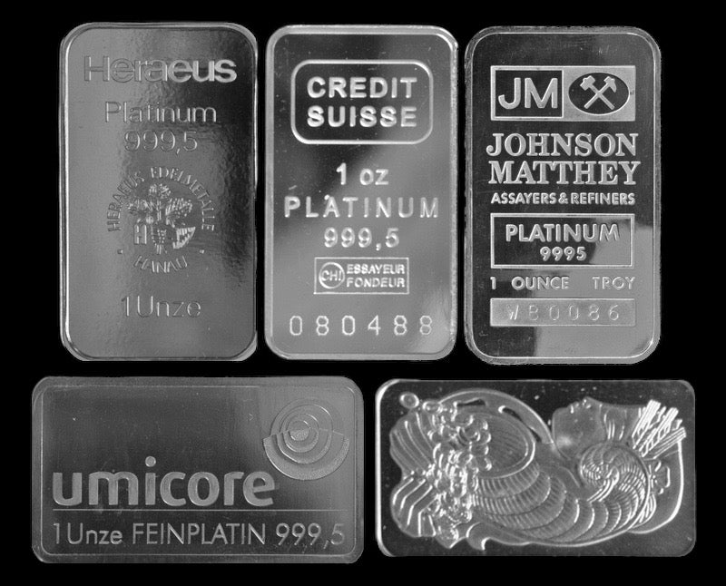 Platinum bars – AllCoins4You