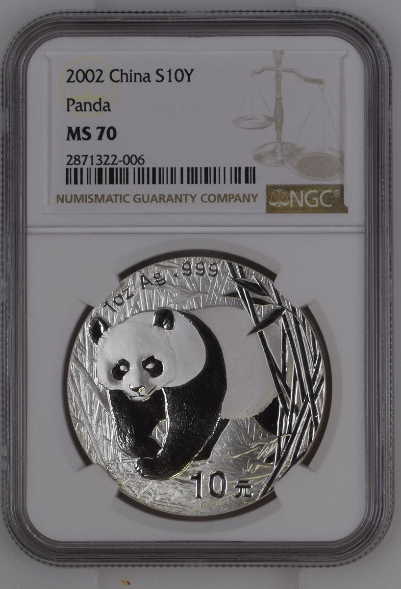2002 CHINA S10Y PANDA – AllCoins4You