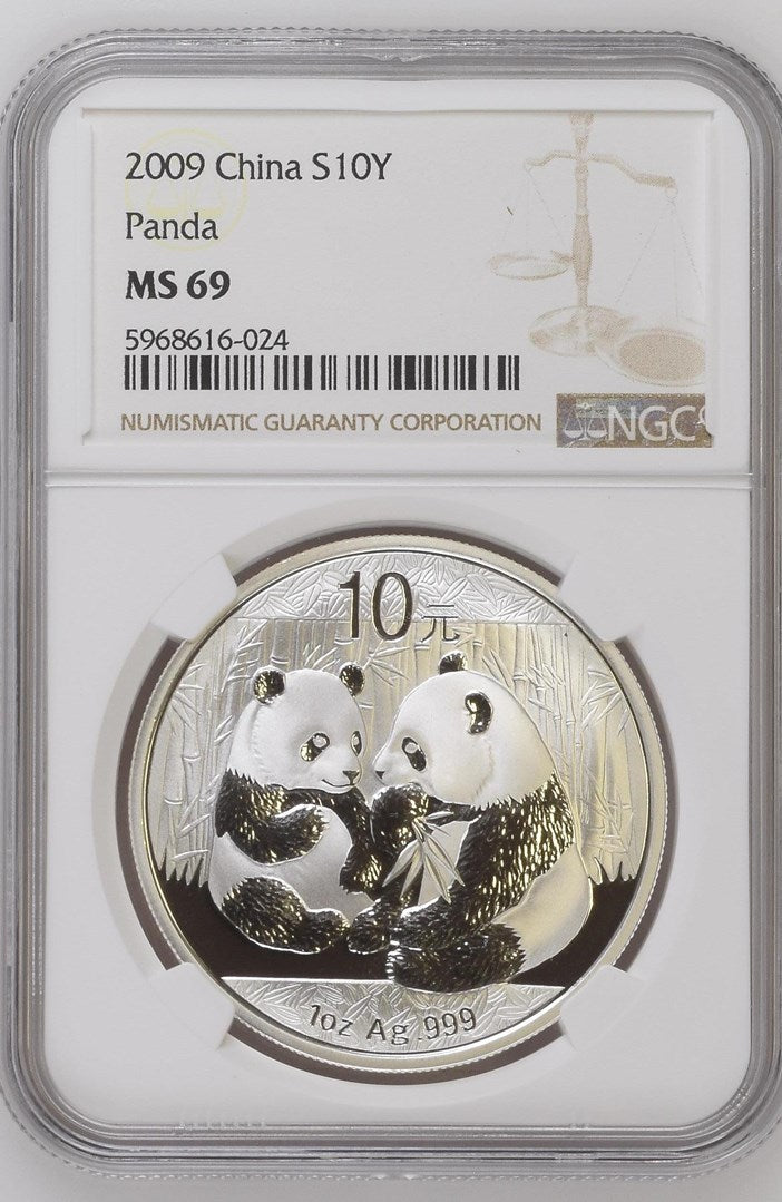 2009 CHINA S10Y PANDA – AllCoins4You