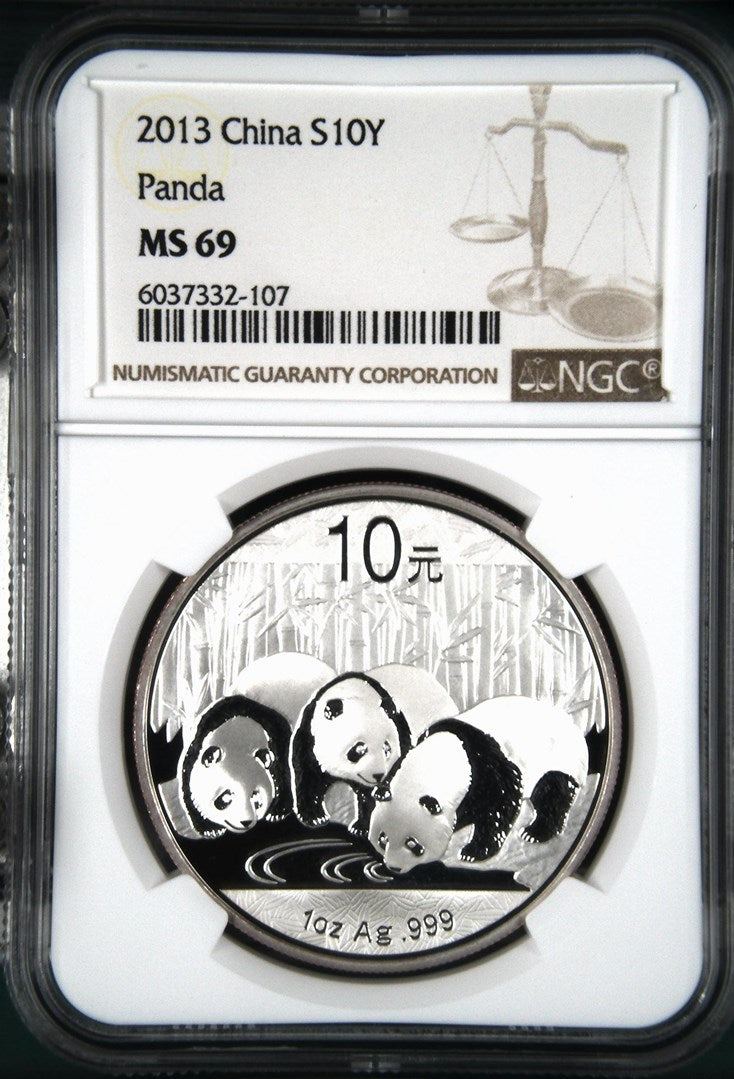 2013 CHINA S10Y PANDA – AllCoins4You