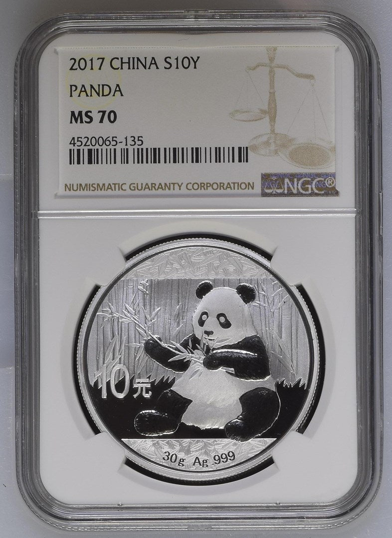 2017 CHINA S10Y PANDA – AllCoins4You